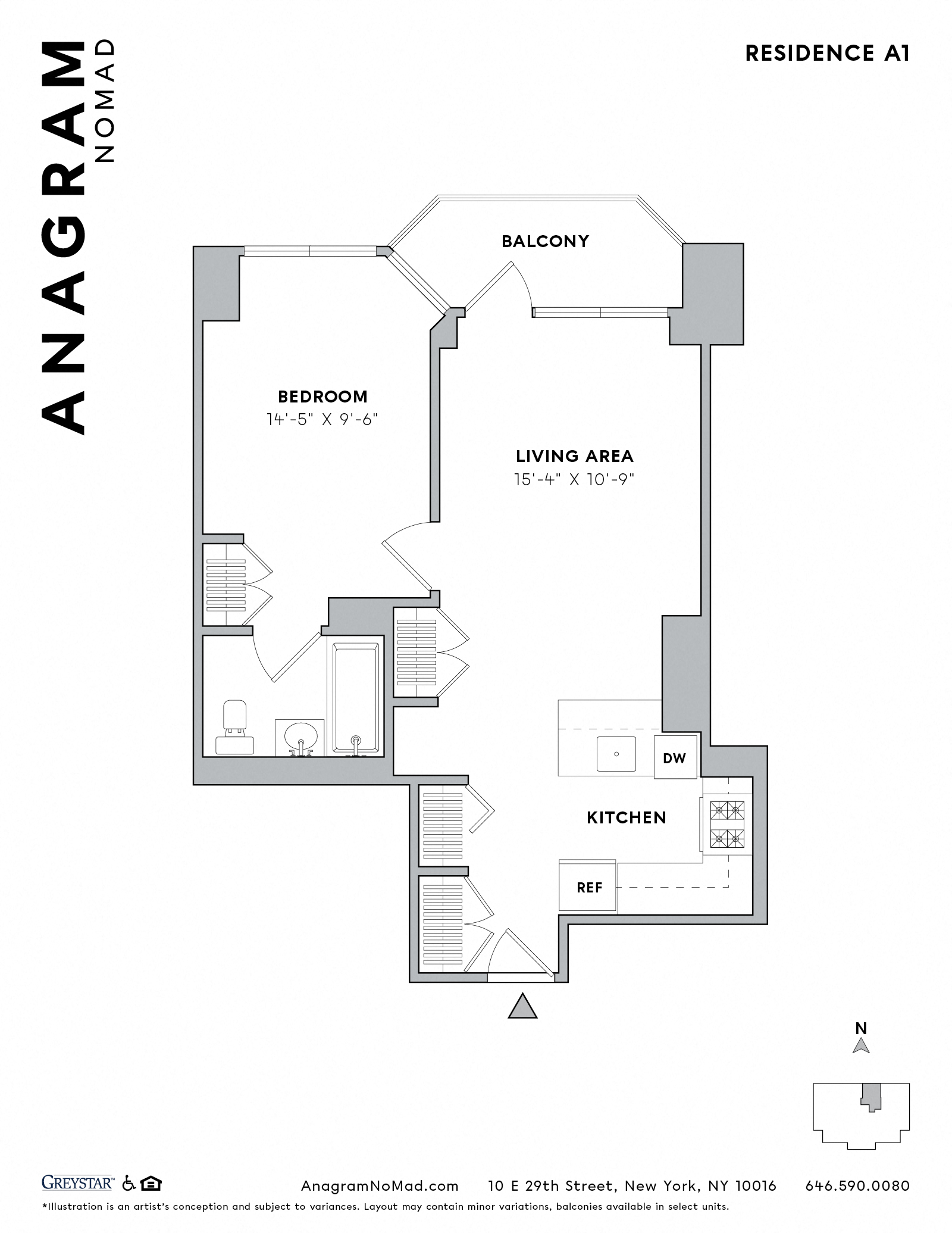 Anagram NoMad - apartments for rent in Nomad, New York | Point2Homes