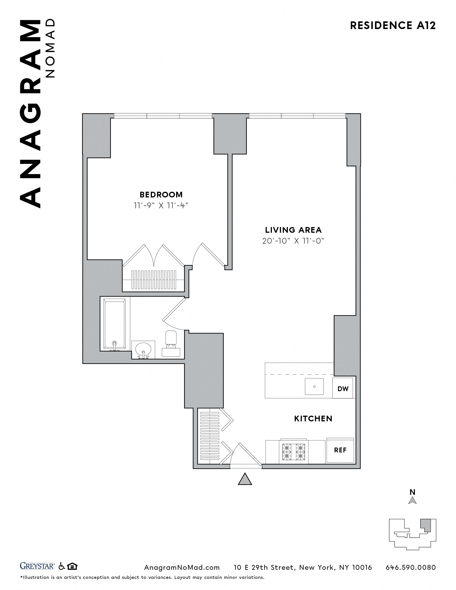 Anagram NoMad - apartments for rent in Nomad, New York | Point2Homes